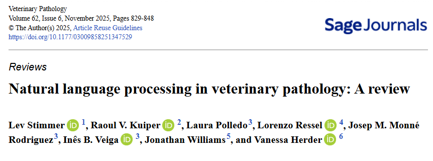 Natural Language Processing In Veterinary Pathology – A review – ZYTCA ...